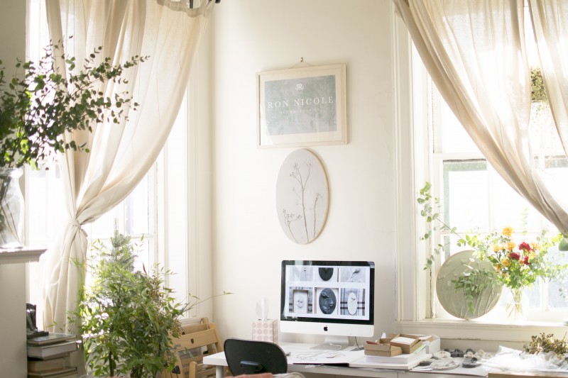 Дом художника Ронни Николь Робинсон в Филадельфии, наполненный светом