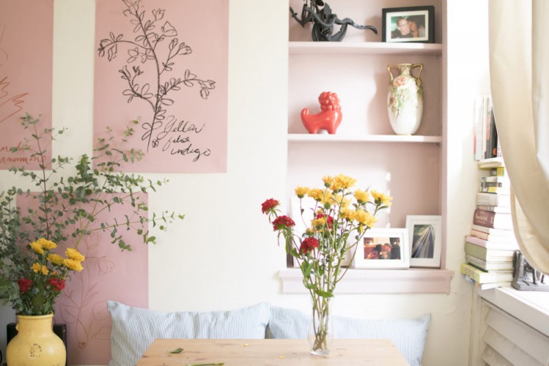 Дом художника Ронни Николь Робинсон в Филадельфии, наполненный светом